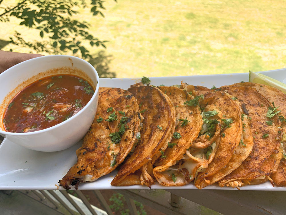 Chicken Birria Tacos