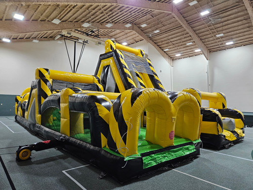 INFLATABLE MEGA OBSTACLE COURSE RENTAL - U-TURN | McQuaid Inflatables