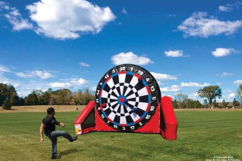 INFLATABLE SOCCER DARTS RENTAL | McQuaid Inflatables