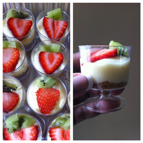 Fruit Parfait, Graham Crust | feistyflavors