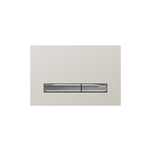 Geberit Sigma 50 Square Dual Flush Push Plate - Grey Sand Glass | ferrara