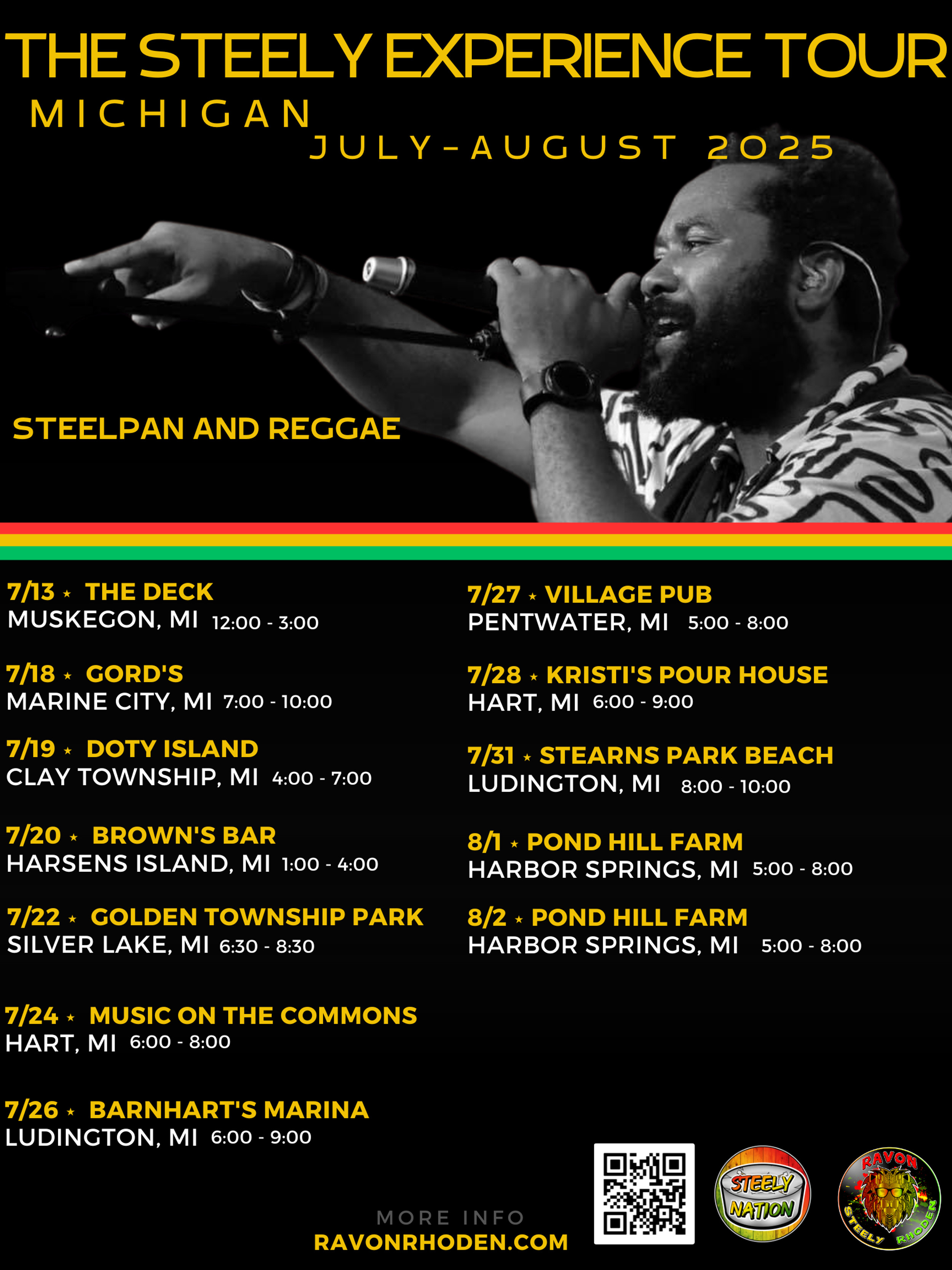 Ravon Steely Rhoden tours Michigan