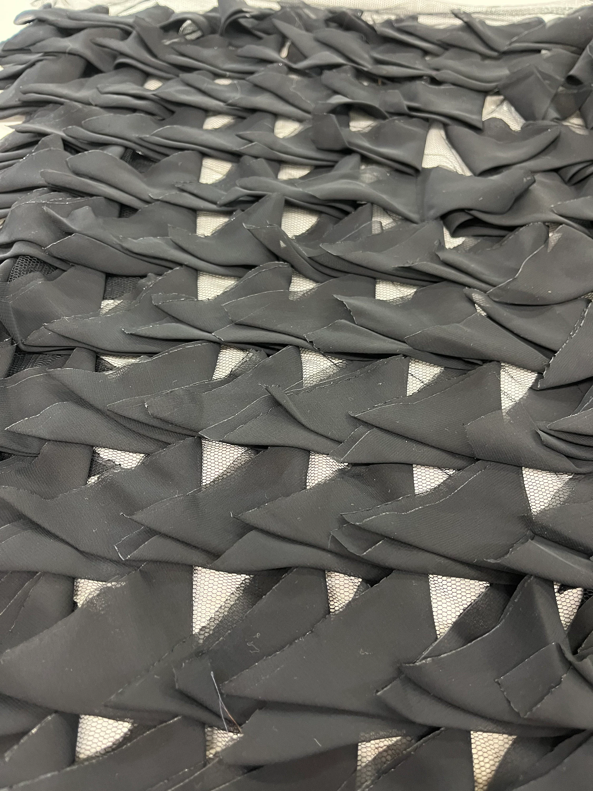 Beaded embroidered floral intarsia fabrics | Universal Fabric