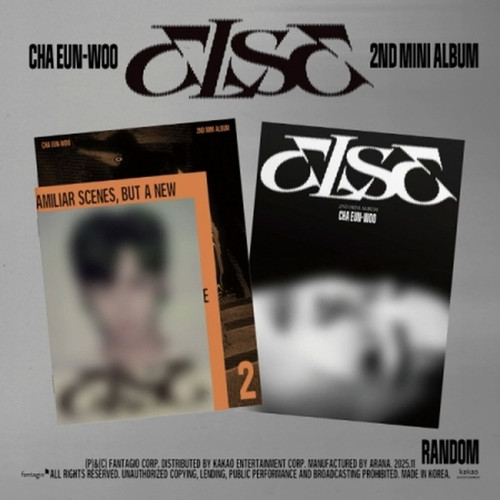 CHA EUN-WOO - 2nd mini album [ELSE] (2 TYPES Random) | Areum México
