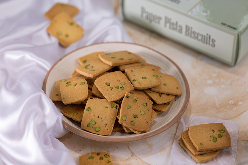 Paper Pista Biscuits | Nany's Bakery