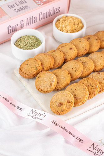 Gur and Atta Cookies | Nany's Bakery
