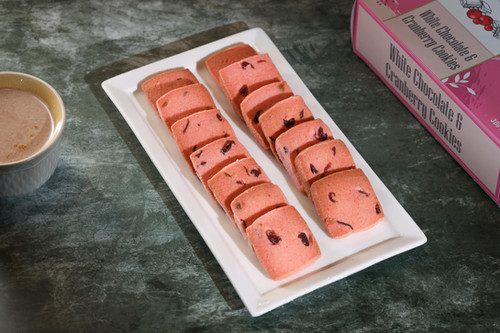 White Chocolate & Cranberry Cookies | Nany's Bakery