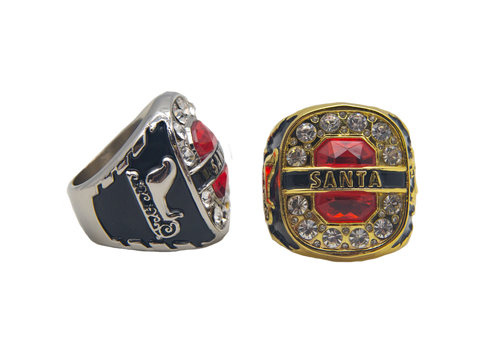 Gold Santa Men Ring Size 10 | Stuff For Santa