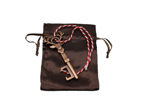 Reindeer Key- Antique Gold | Stuff For Santa