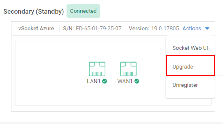 Azure vSocketを2NICに移行する