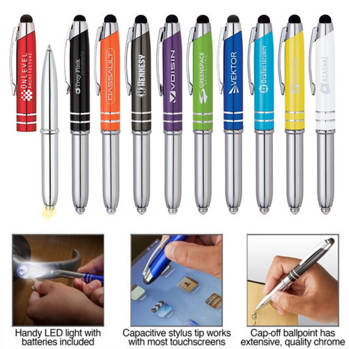 Legacy Ballpoint Pen / Stylus / Led Light | Very Exciting Things