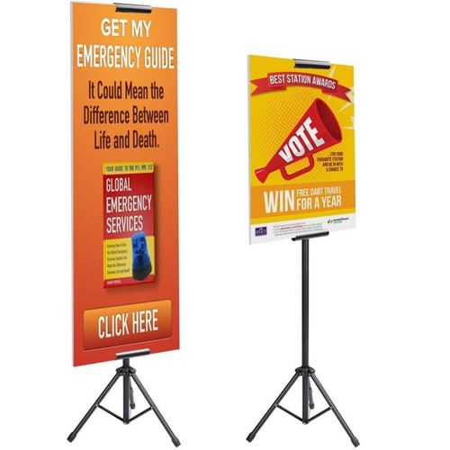 Double Sided Poster Display | Very Exciting Things