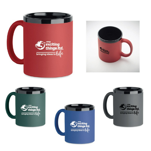 10oz Ruby Ceramic Mug | Very Exciting Things