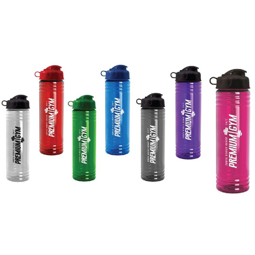 24oz Slim Fit Water Bottle with Flip Lid | veryexcitingthings