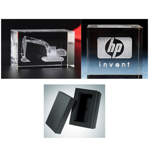 Customized Glass block - 3D | Very Exciting Things