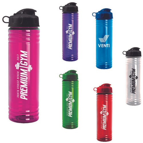 24oz Slim Fit Water Bottle with Flip Lid | veryexcitingthings