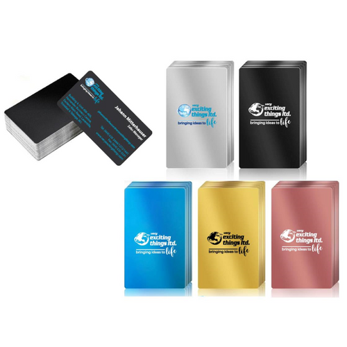 Metal Engravable Business Cards | Very Exciting Things