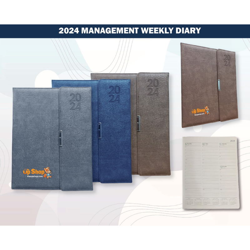 2024 Management Weekly Diary | veryexcitingthings