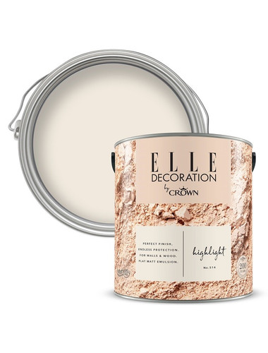 Elle By Crown Flat Matt Paint 'Highlight' 2.5L | Melbros