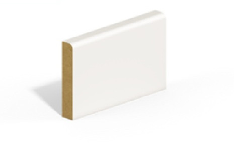 Pencil Round MDF Pre-Primed Architrave 18 x 69 x 5490mm | Melbros