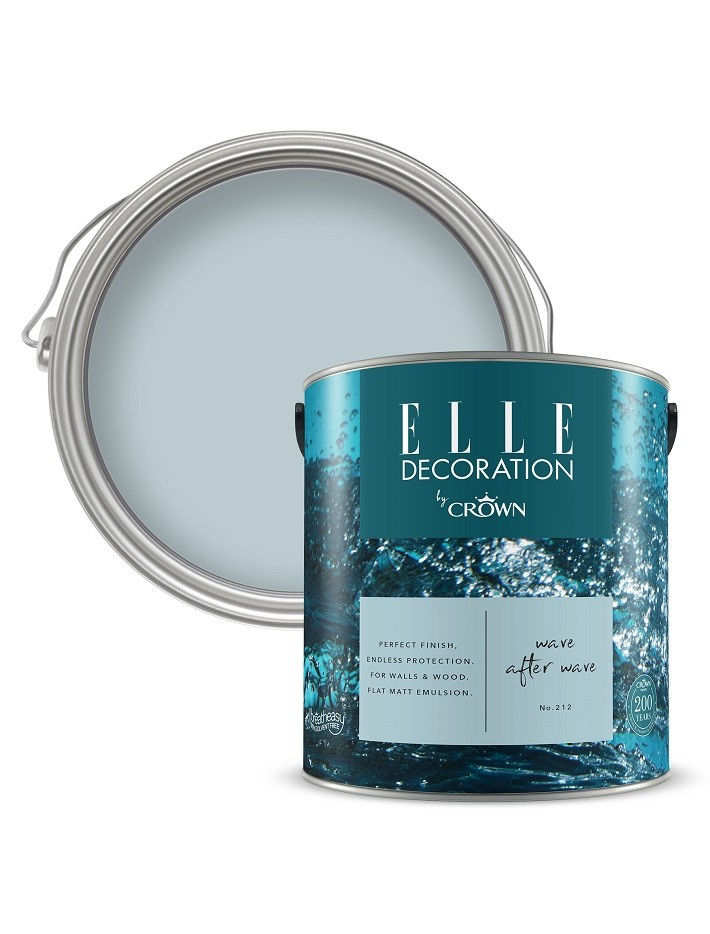 Elle By Crown Flat Matt Paint 'Wave After Wave' Sample Pot 125ml | Melbros