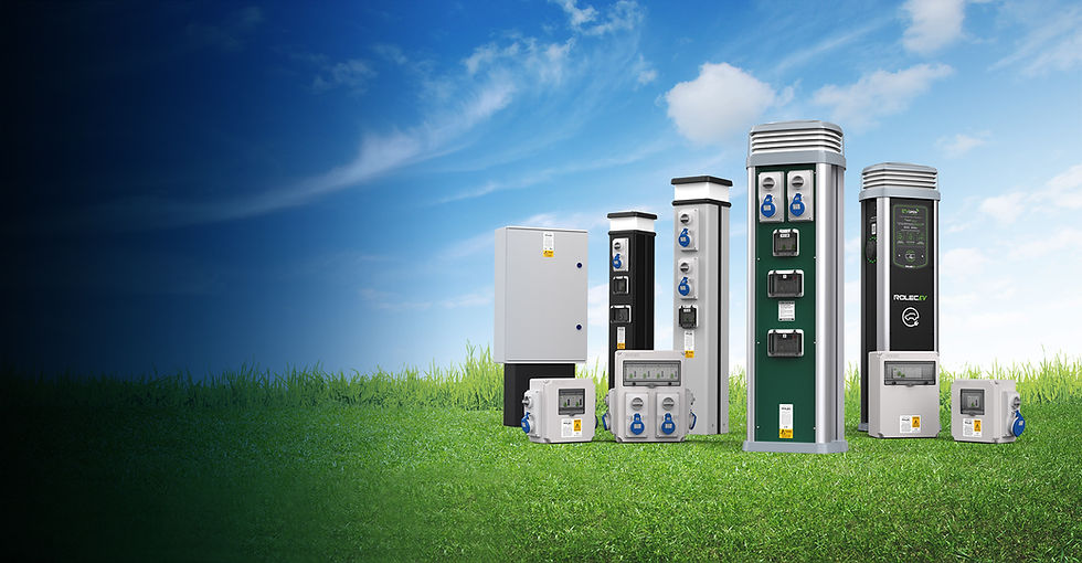 Caravan Hook-Up Product Ranges | Rolec Services Ltd