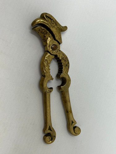 Solid Brass Rooster/Chicken Nut Cracker | The Depot Antique Ga