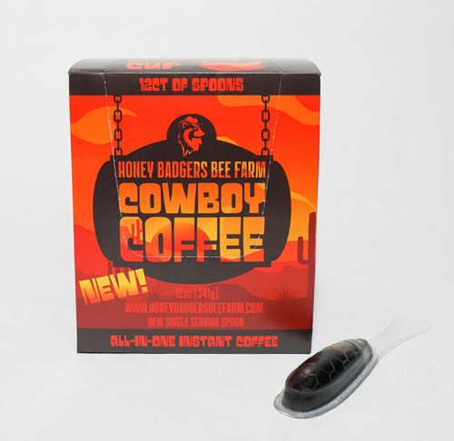 Honey Badger Spoon 12ct / Cowboy Coffee | Honey Badgers