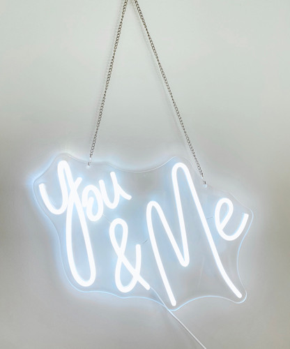 Neon Light - You & Me (White) | Nelson Tasman Event