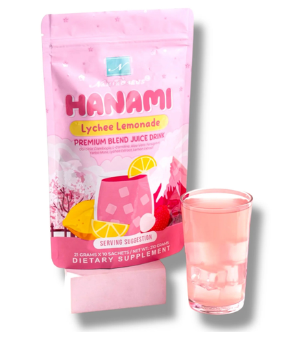 Namiroseus hanami lychee lemonade 10 sachets | Fil Am Shop Online
