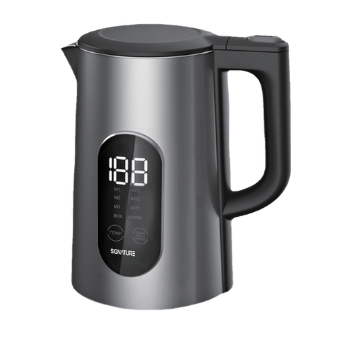 1.5L Temperature Control Electric Kettle with Digital Display and SS ...