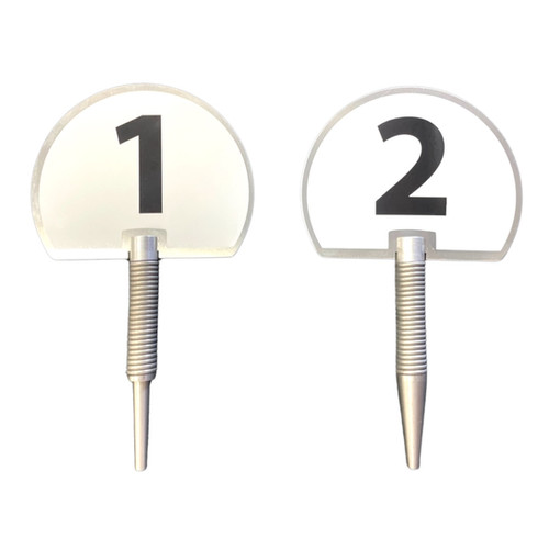 Lawn Bowls Rink Number – Durable & High-Visibility Markers | Wicklow ...