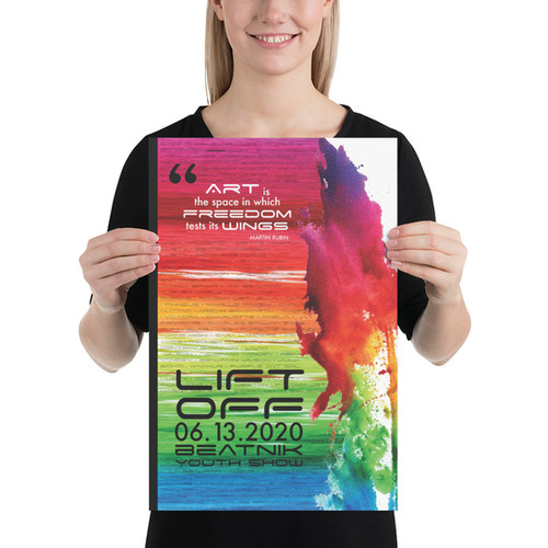 LIFT OFF Official July 2020 Beatnik Lounge Show Poster 12x18 | Beatnik ...