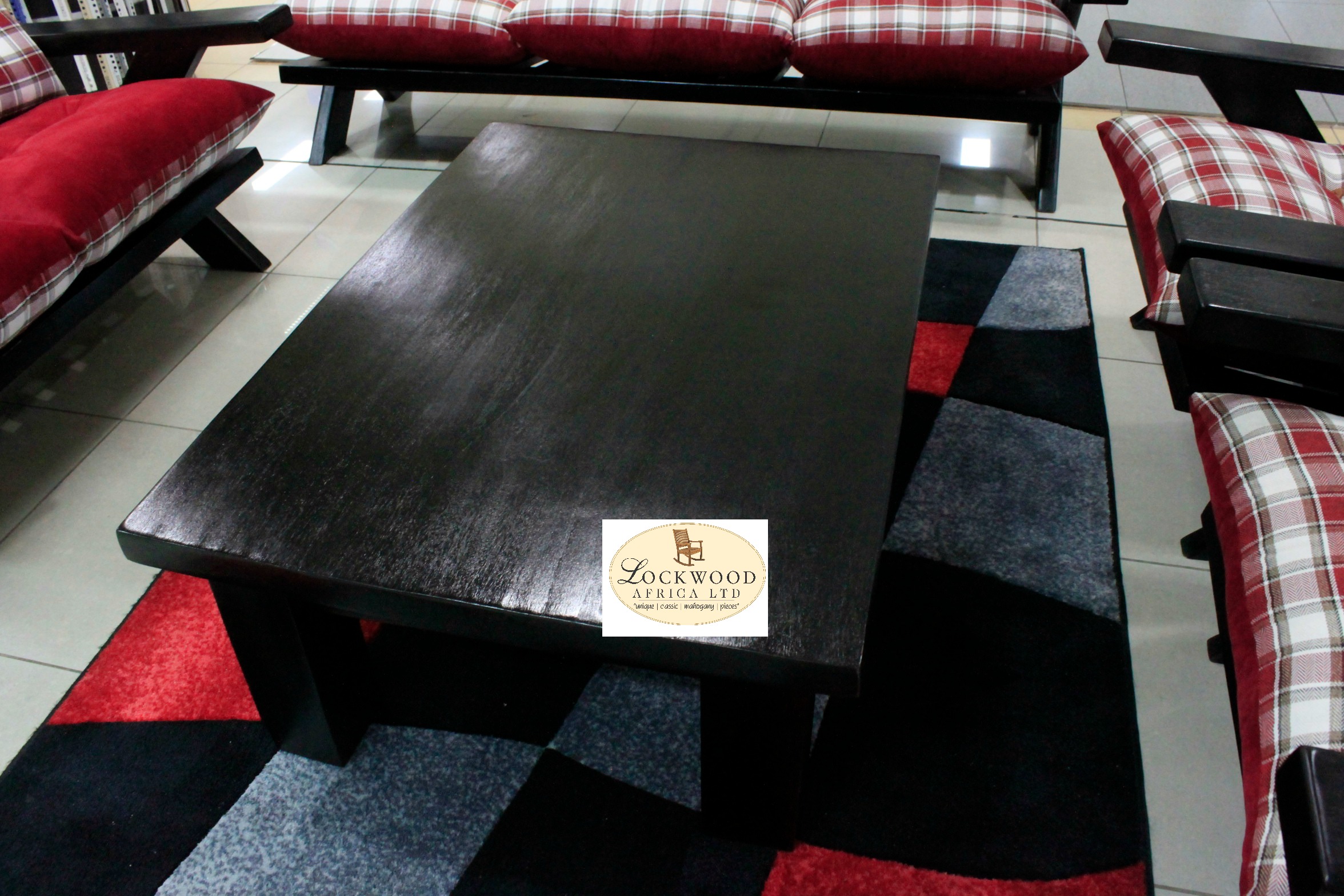 Coffee Table and Stools| Lockwood Furniture | Nairobi
