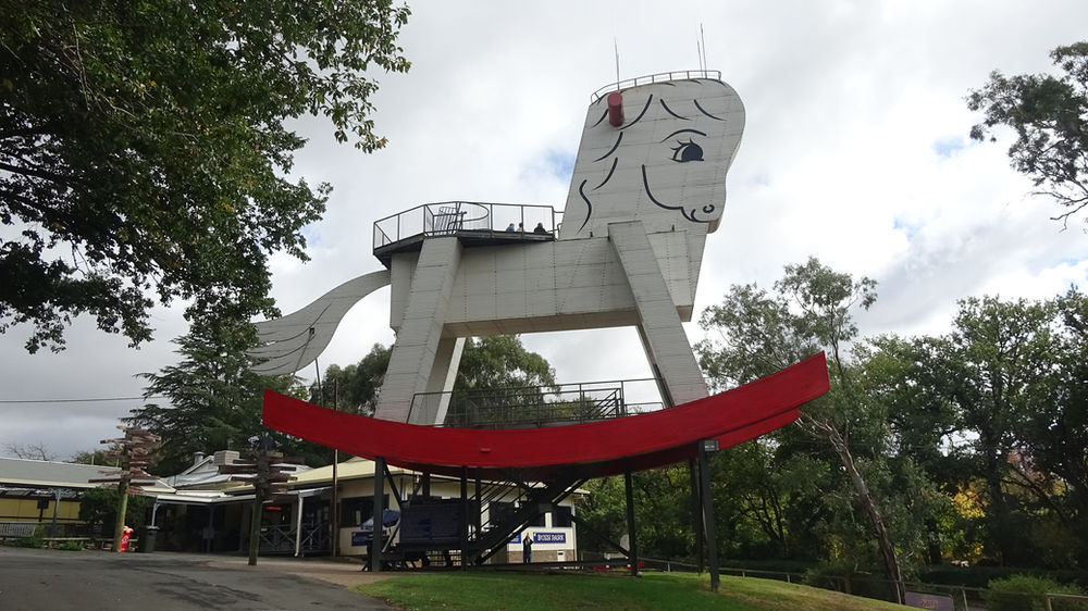 THE BIG ROCKING HORSE