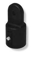 Eye End, Outside, Black Nylon, Pair | Haxton's Canvas & Upholstery