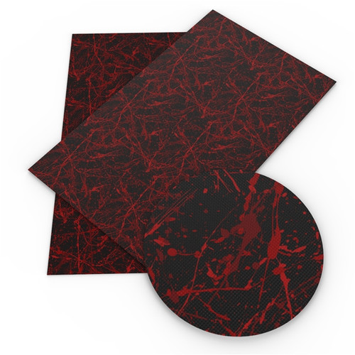 Blood Streaks Black Vinyl | SweetTeaStitches
