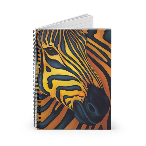 Zebra Notebook | The Crafted Canvas