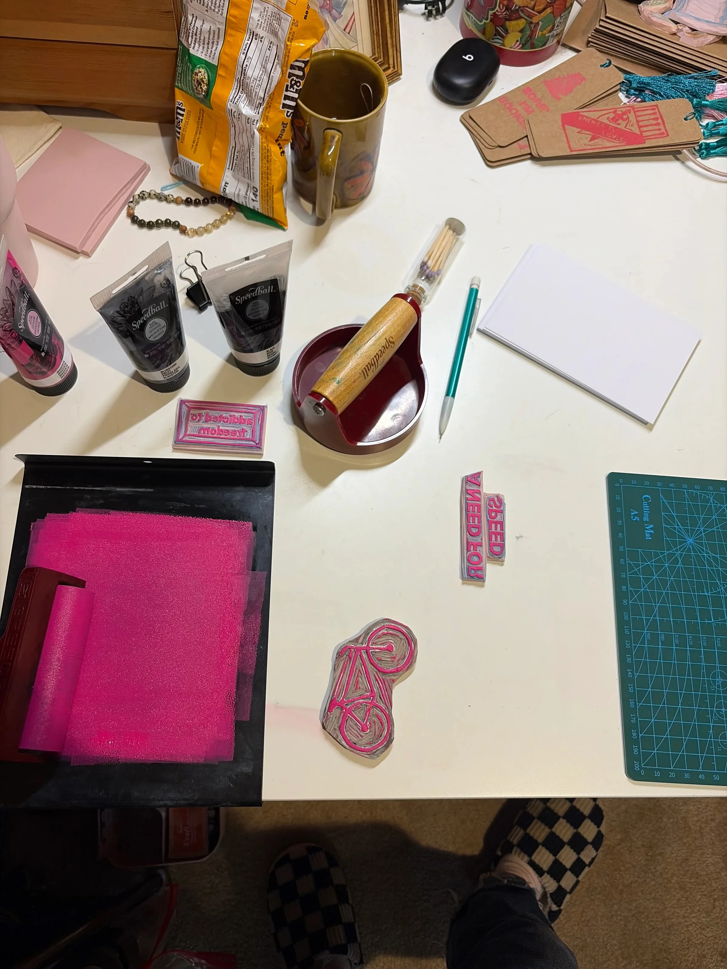 Block Printing - with Clarity Crafted | The Crafted Canvas
