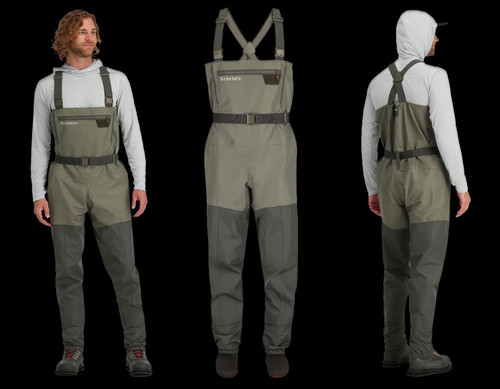 Simms Ms Tributary Stockingfoot Wader - Basalt | The Hatch Outfitters