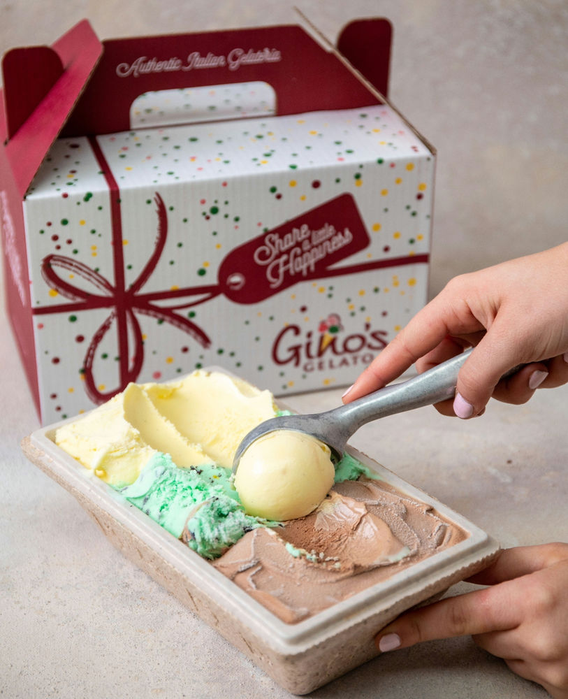Gino’s Gelato Gift Boxes at Home