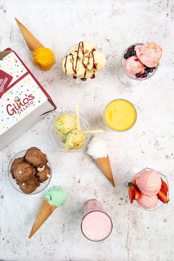 Gino’s Gelato Gift Boxes at Home