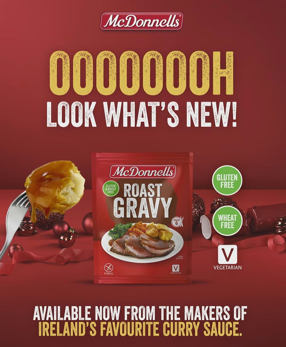 McDonnells has Christmas all wrapped up with Brand New Roast Gravy