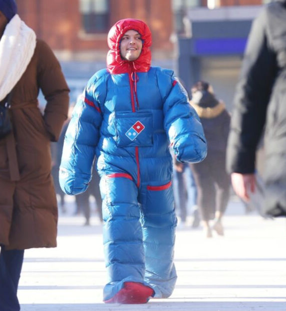 Domino’s trials ‘Heat Suit’ made from pizza delivery bag technology to ...