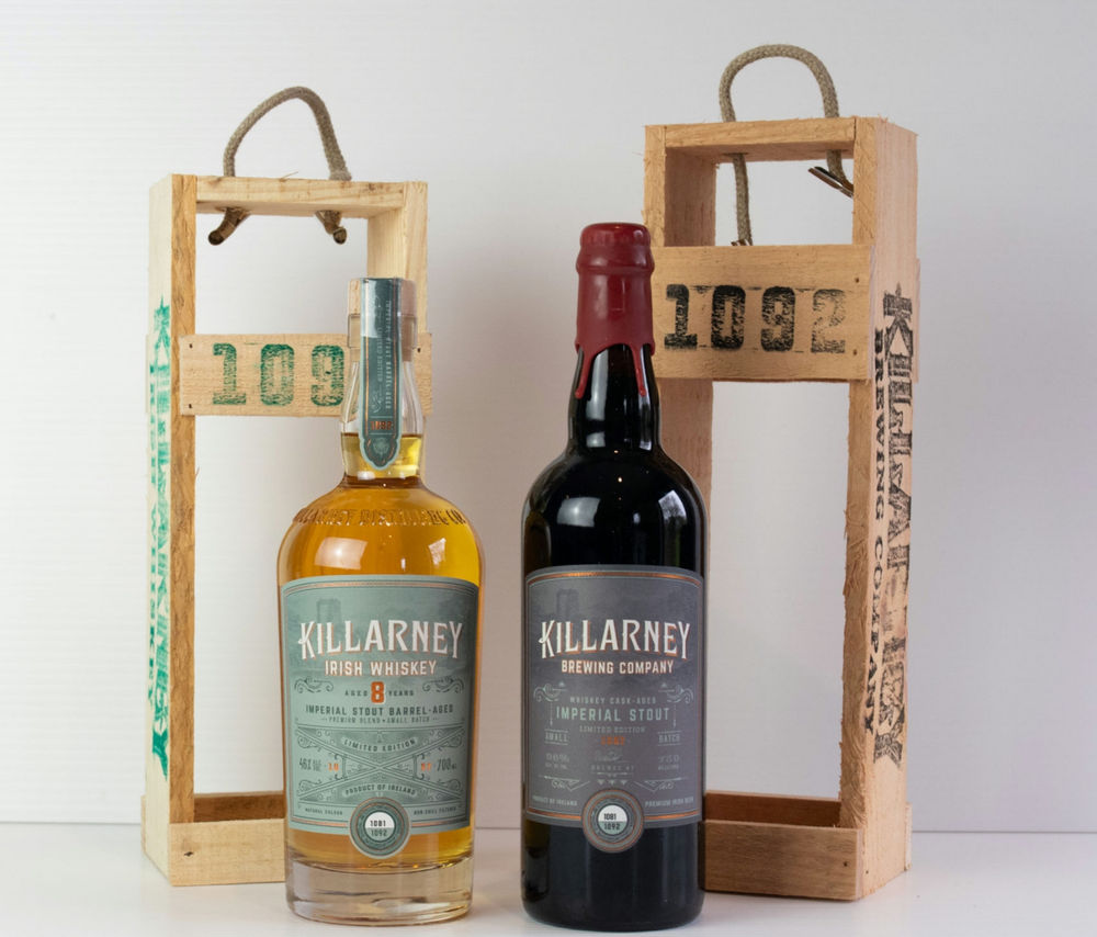 Collaboration of Killarney Irish Whiskey and Imperial Stout launched