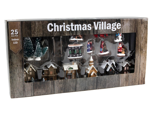 Komplet julelandskab med 25 dele | MAGIC LIGHT