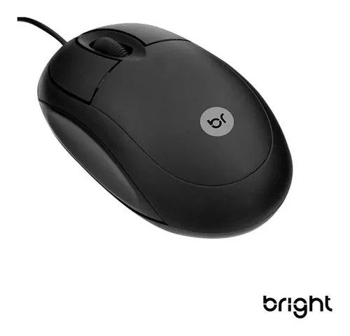 Mouse Bright Usb Basico Preto 106 | M&P Informática