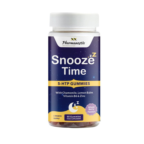 Snooze Time Vegan & Sugar-Free 60 Gummies | Pharmanostix