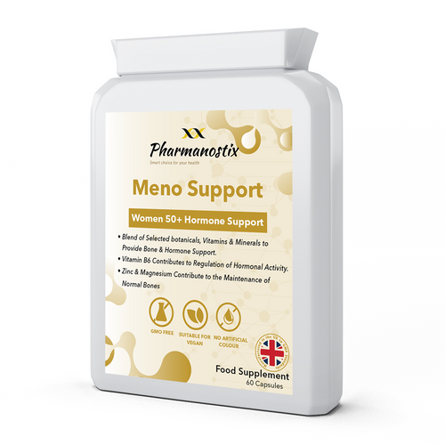 Meno-Support Women 50+ Bone and Hormone Support 60 Capsules | Pharmanostix