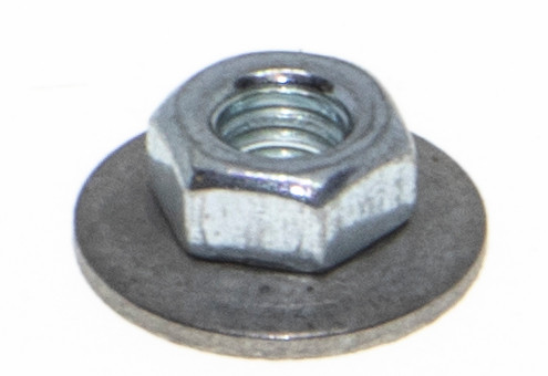 Hex Lock Nut, Attached Spring Washer, Large OD |Metric Screw & Tool ...